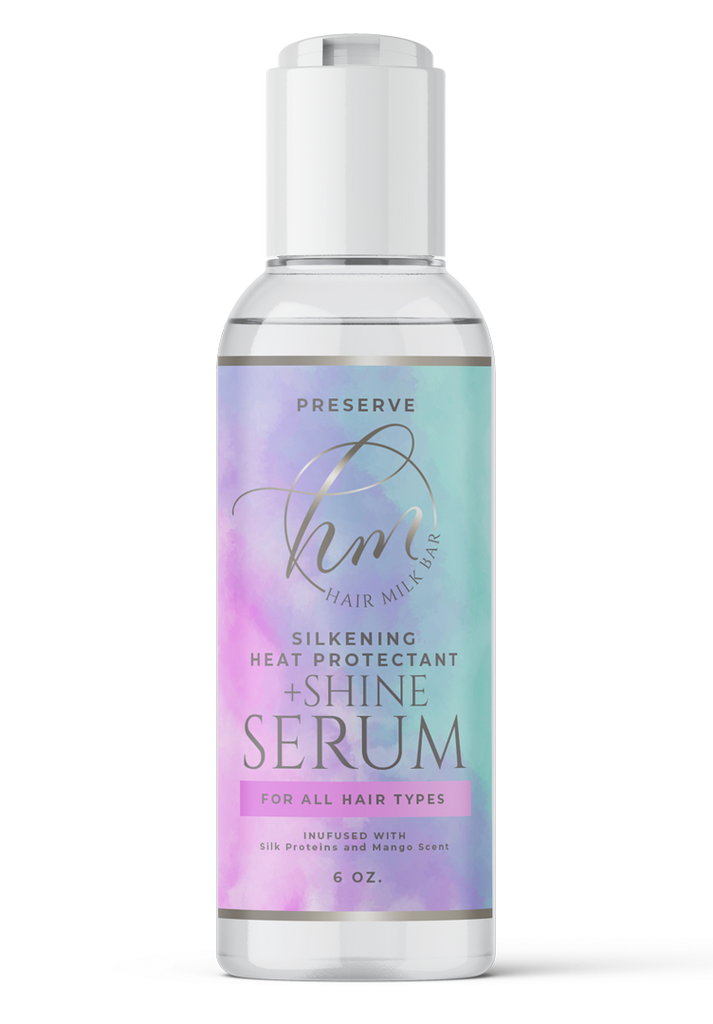 SILKENING HEAT PROTECTANT & SHINE SERUM – Hairmilkbar.com